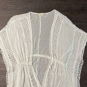 Surf Gypsy | Swim | Surf Gypsy Boutique White Beach Cover Up | Poshmark